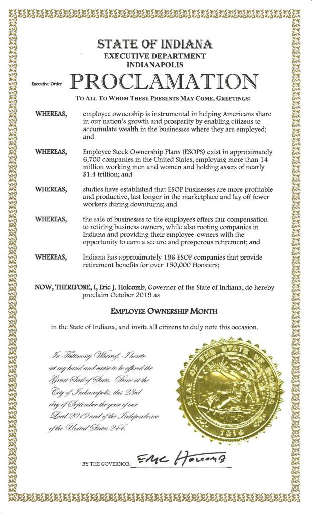 Sample Of Employee Recognition Proclamations